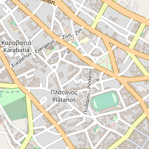 Ιωάννινα Χάρτης | CityPlaces.gr