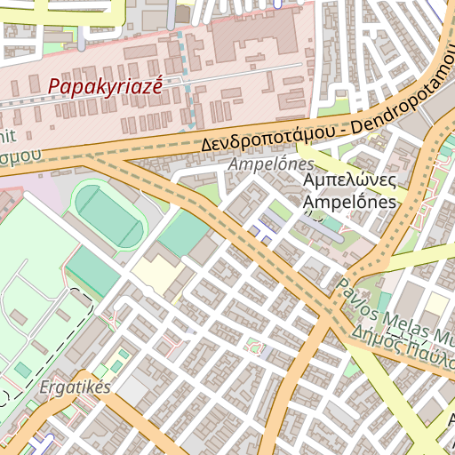 Εύοσμος Θεσσαλονίκη Χάρτης | CityPlaces.gr