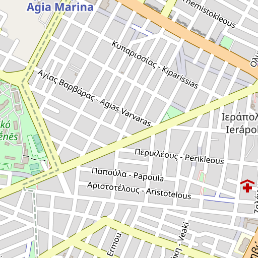 Αγία Βαρβάρα Αθήνα Χάρτης | CityPlaces.gr