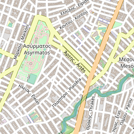 Άγιος Δημήτριος Αθήνα Χάρτης | CityPlaces.gr