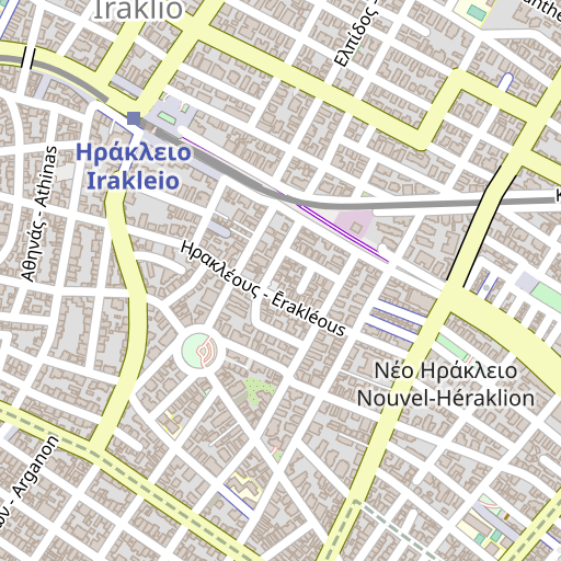 Νέο Ηράκλειο Αθήνα Χάρτης | CityPlaces.gr