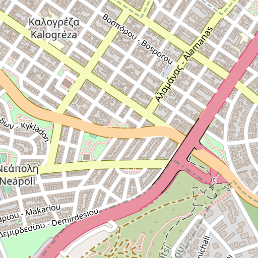 Νέο Ηράκλειο Αθήνα Χάρτης | CityPlaces.gr
