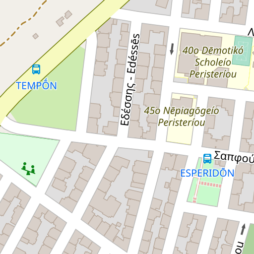 Εδεσσης Περιστέρι Χάρτης | CityPlaces.gr