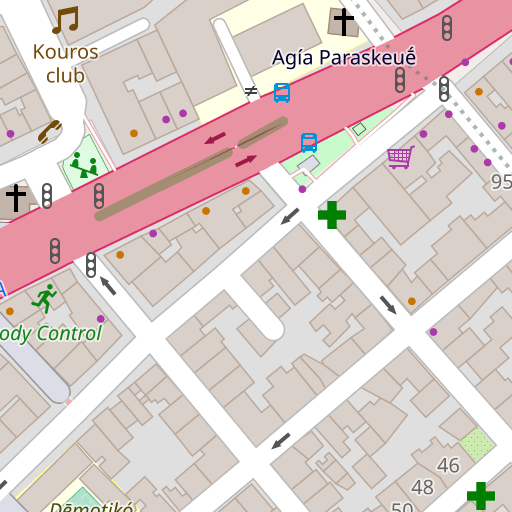 Θησεως Καλλιθέα Χάρτης | CityPlaces.gr