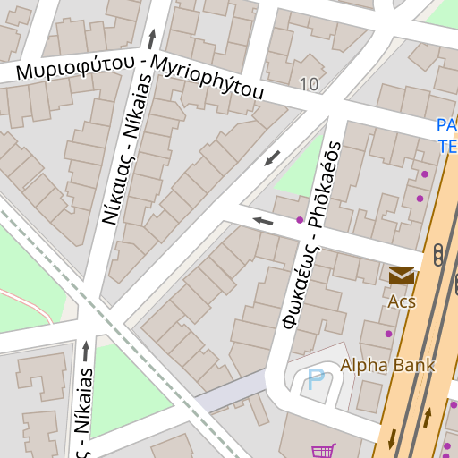 Ομήρου Παλαιό Φάληρο Χάρτης | CityPlaces.gr