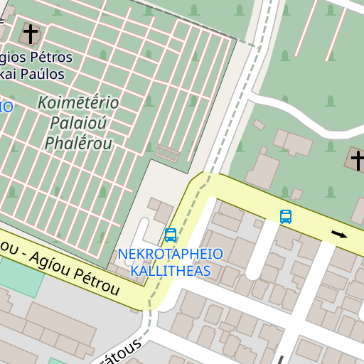 Φρύνης Παλαιό Φάληρο Χάρτης | CityPlaces.gr