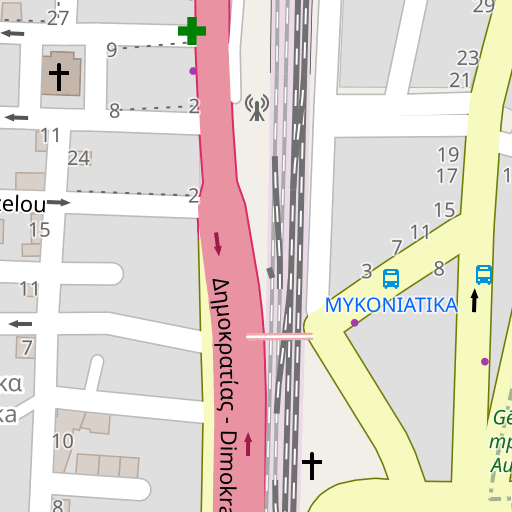 Λεωφόρος Κηφισού Αθήνα Χάρτης | CityPlaces.gr