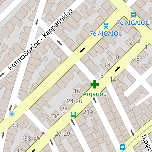 Ελλήσποντου Νέα Σμύρνη Χάρτης | CityPlaces.gr