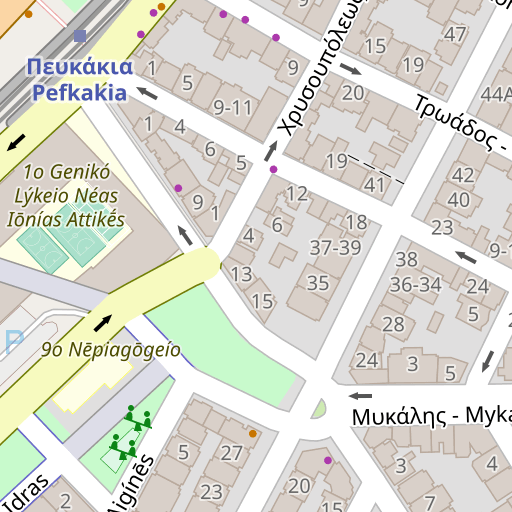 Αθανασίου Διάκου Νέα Ιωνία Χάρτης | CityPlaces.gr