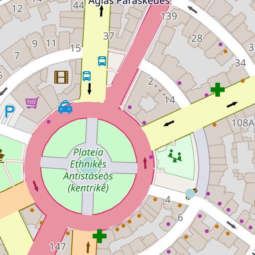 Υψηλάντου Ηλιούπολη Χάρτης | CityPlaces.gr