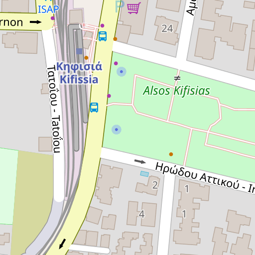 Λεωφόρος Κηφισίας Κηφισιά Χάρτης | CityPlaces.gr