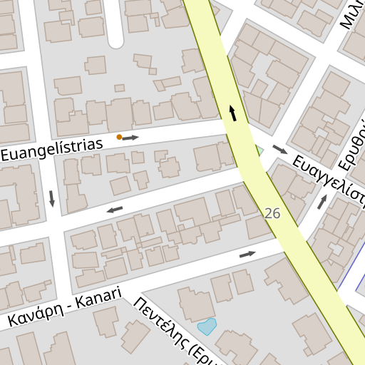 Πλατεία 28ης Οκτωβρίου Νέα Ερυθραία Χάρτης | CityPlaces.gr