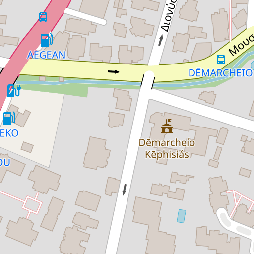 Λεωφόρος Κηφισίας Κηφισιά Χάρτης | CityPlaces.gr
