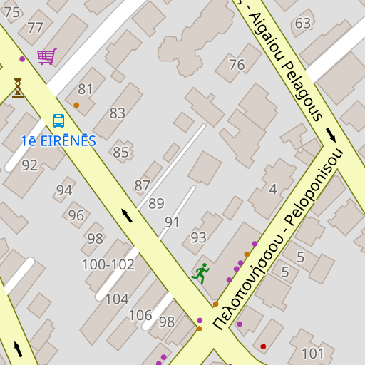 28ης Οκτωβρίου Αγία Παρασκευή Χάρτης | CityPlaces.gr