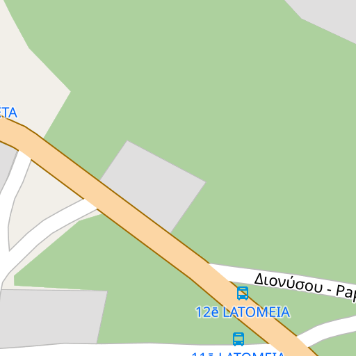 Ρήγα Φεραίου Διόνυσος Χάρτης | CityPlaces.gr