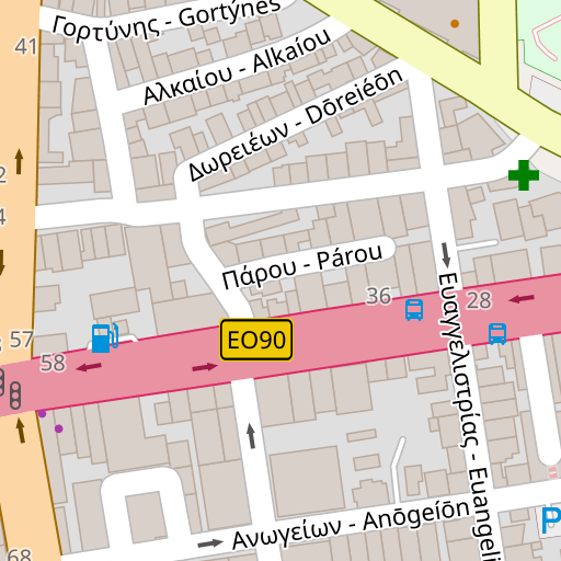 Λεωφόρος 62 Μαρτύρων Ηράκλειο Χάρτης | CityPlaces.gr